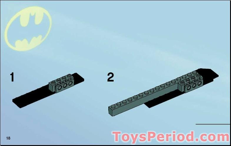 LEGO 7780 The Batboat: Hunt for Killer Croc Instructions and Parts List