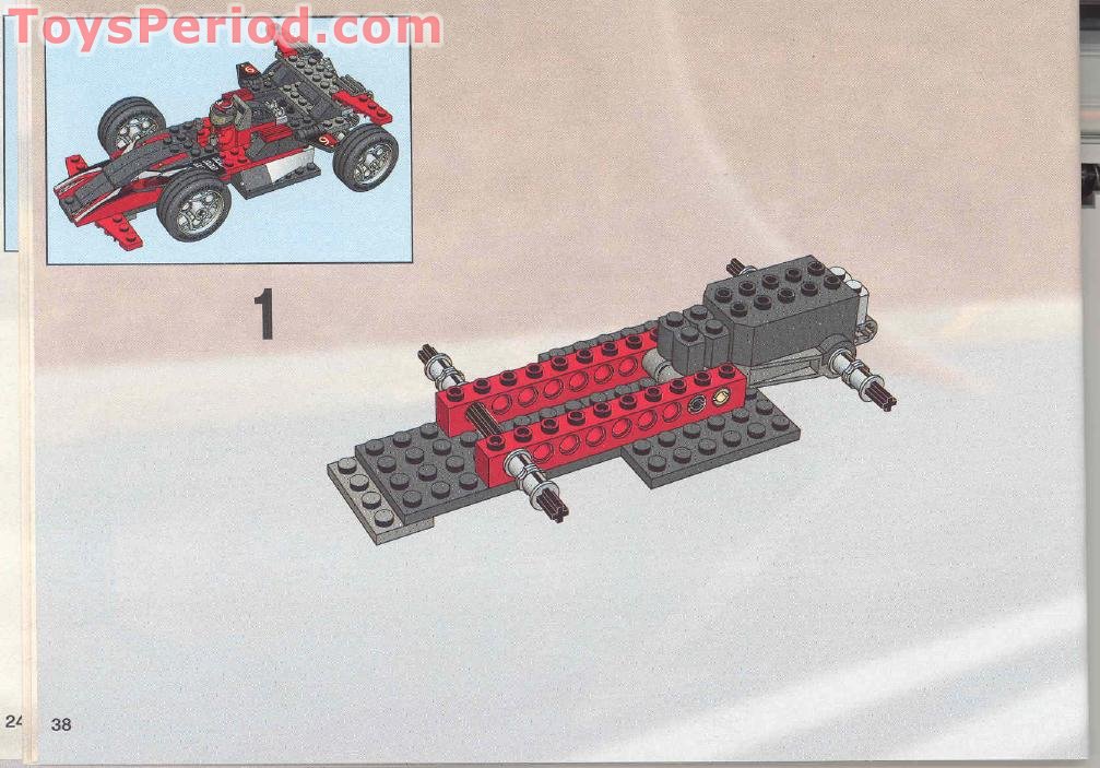 LEGO 8357 Zonic Strike Instructions and Parts List
