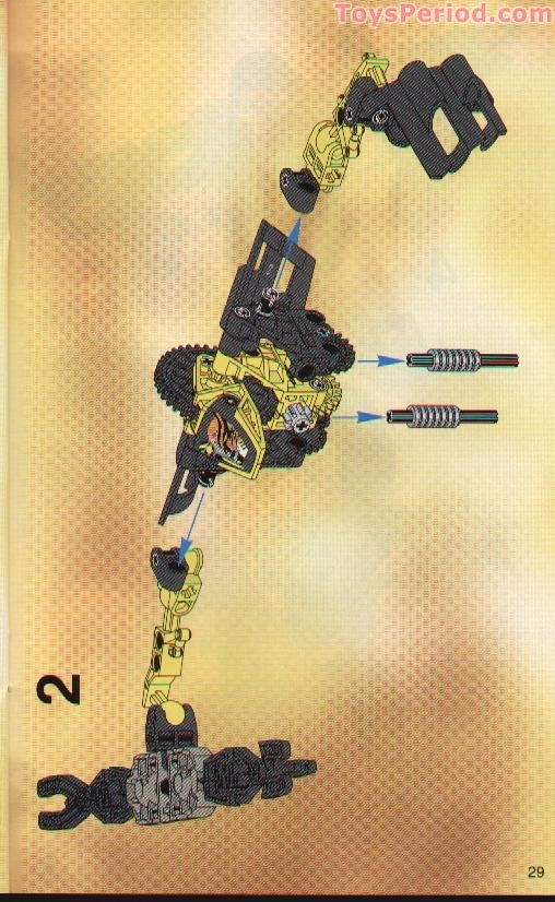 LEGO 8523 Blaster Slizer Instructions and Parts List