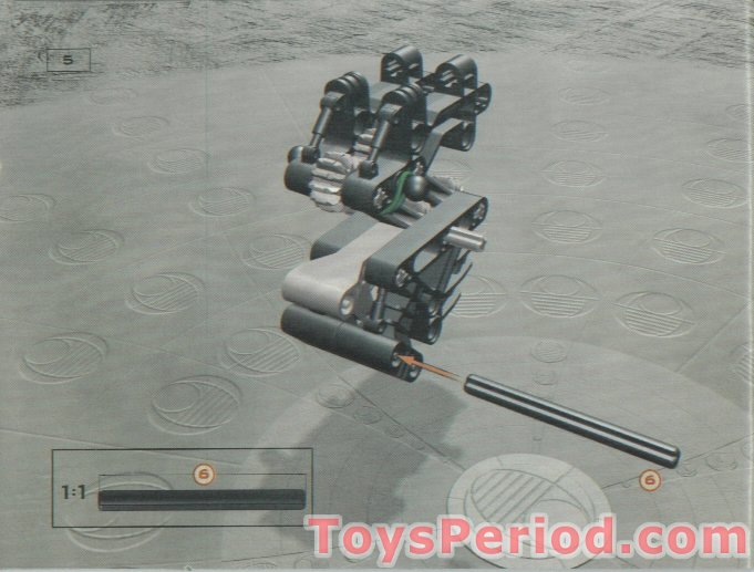 LEGO 8577 Pahrak-Kal Instructions and Parts List