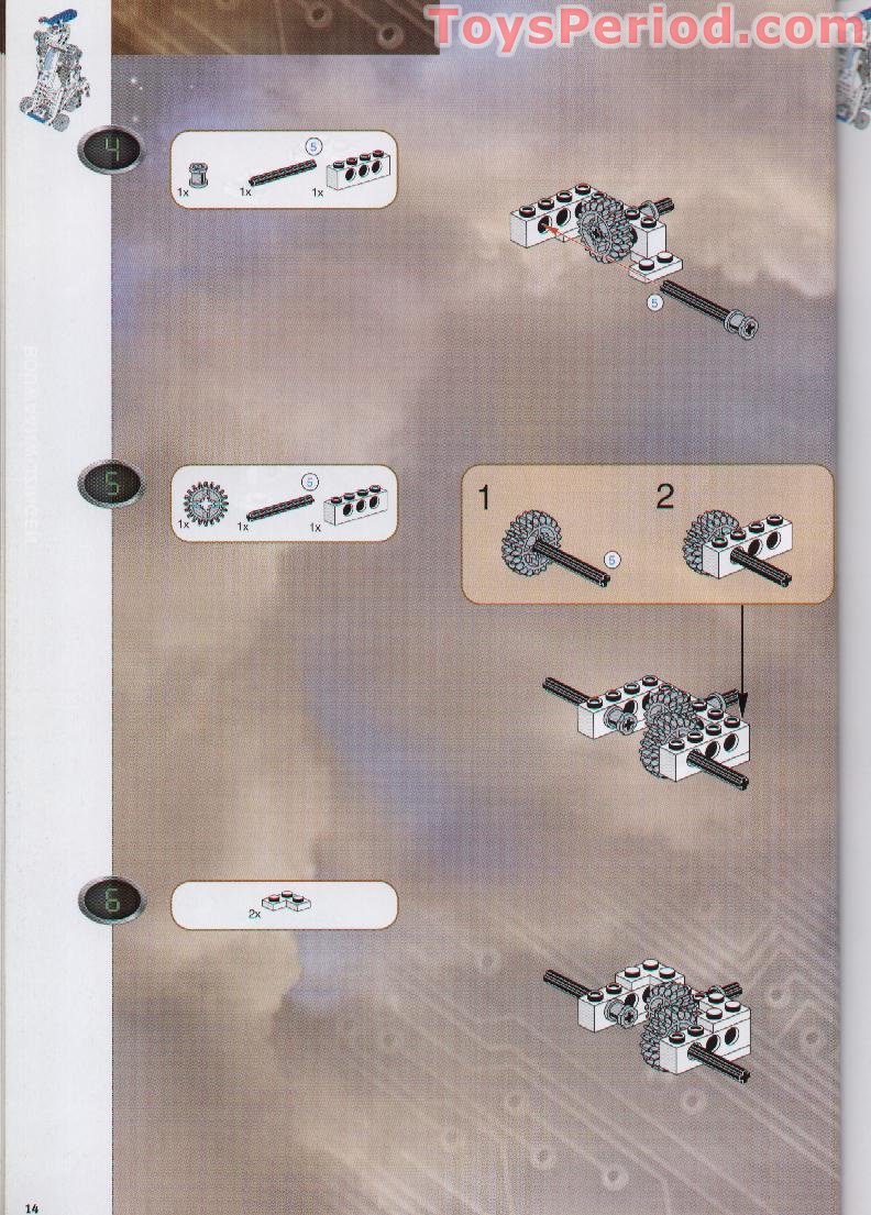 LEGO 9748 Droid Developer Kit Instructions and Parts List