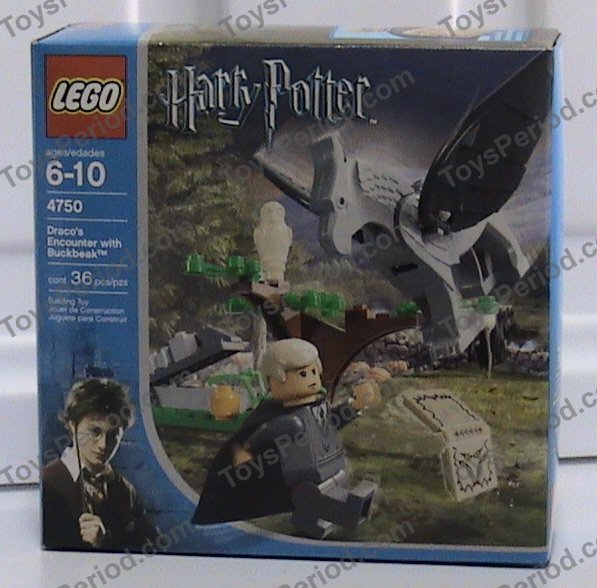 LEGO 4750 Draco's Encounter with Buckbeak Instructions and Parts List