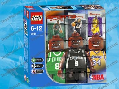 LEGO 3561 NBA Collectors Number 2 Set Parts List