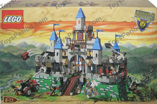 LEGO 6091 King Leo's Castle Instructions and Parts List