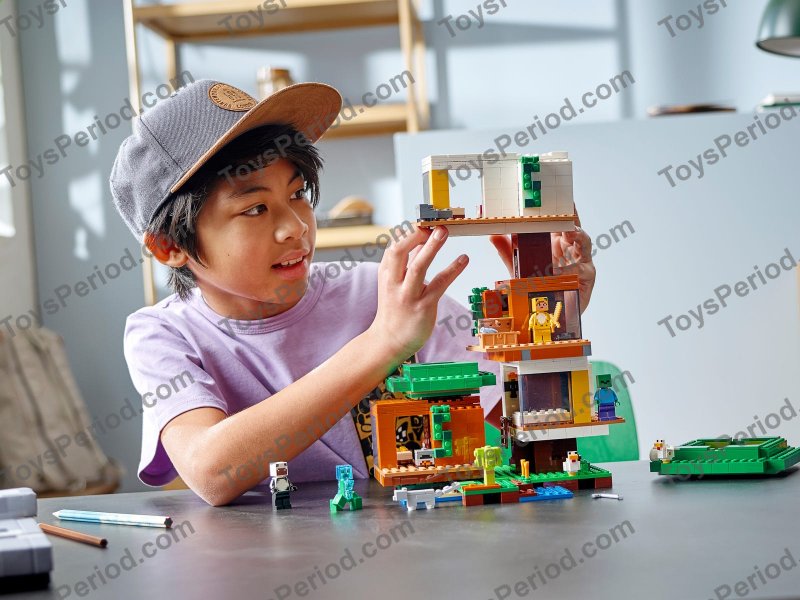 LEGO 21174 The Modern Treehouse Set Parts List