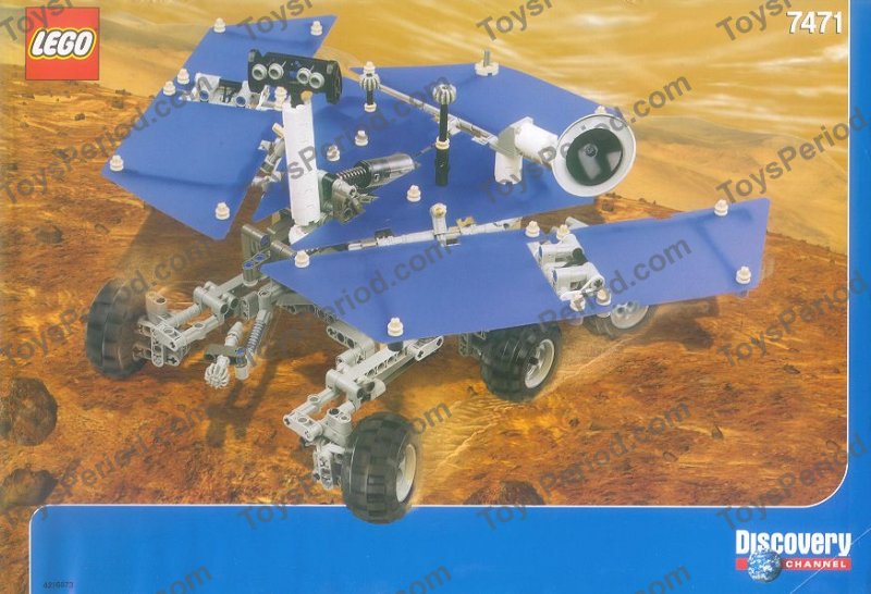 LEGO 7471 Mars Exploration Rover Instructions and Parts List