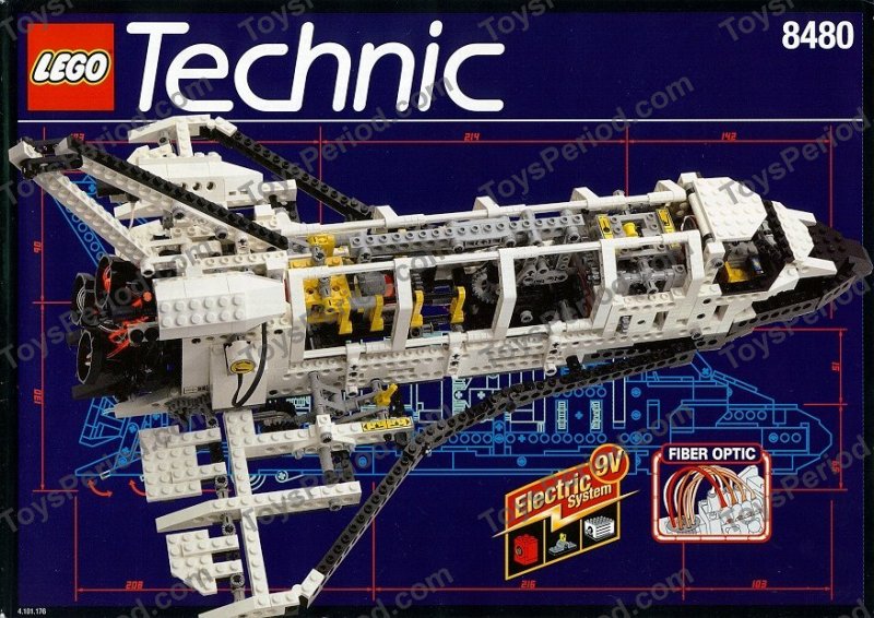 LEGO 8480 Space Shuttle Instructions and Parts List