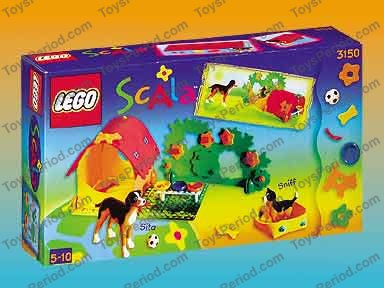 LEGO 3150 Puppy Playground Instructions and Parts List