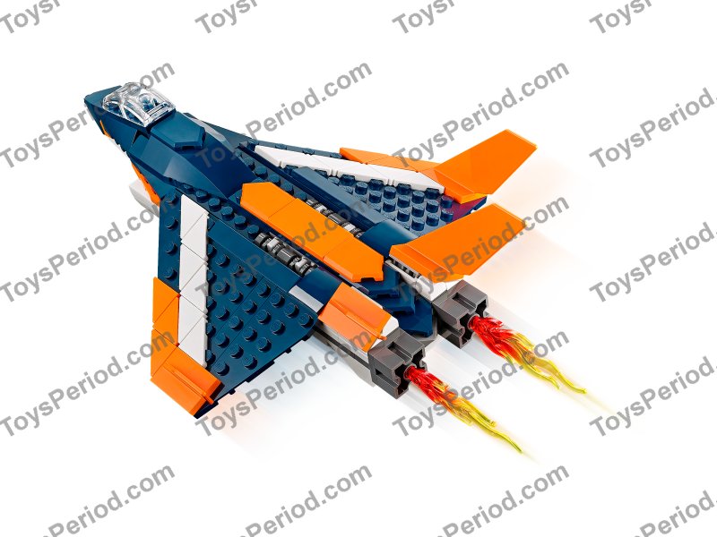 LEGO 31126 Supersonic-jet Set Parts List