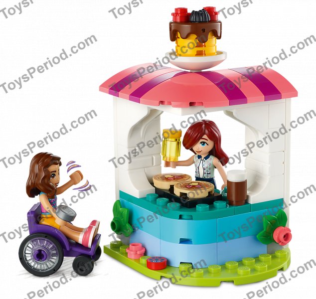 LEGO 41753 Pancake Shop Set Parts List