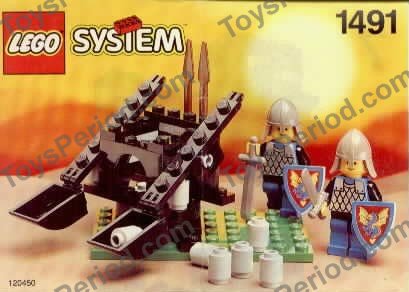 LEGO 1491 Dual Defender Instructions and Parts List
