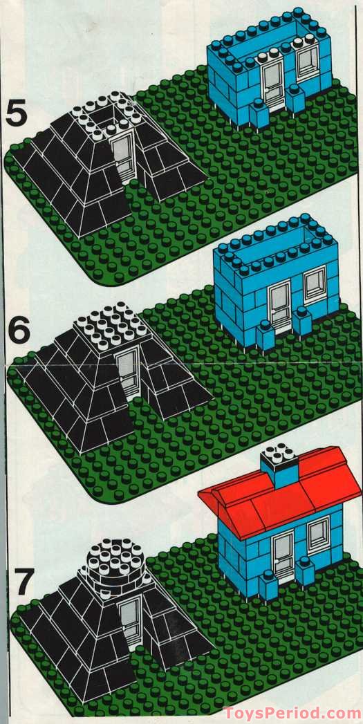 LEGO 550-2 Windmill Instructions and Parts List