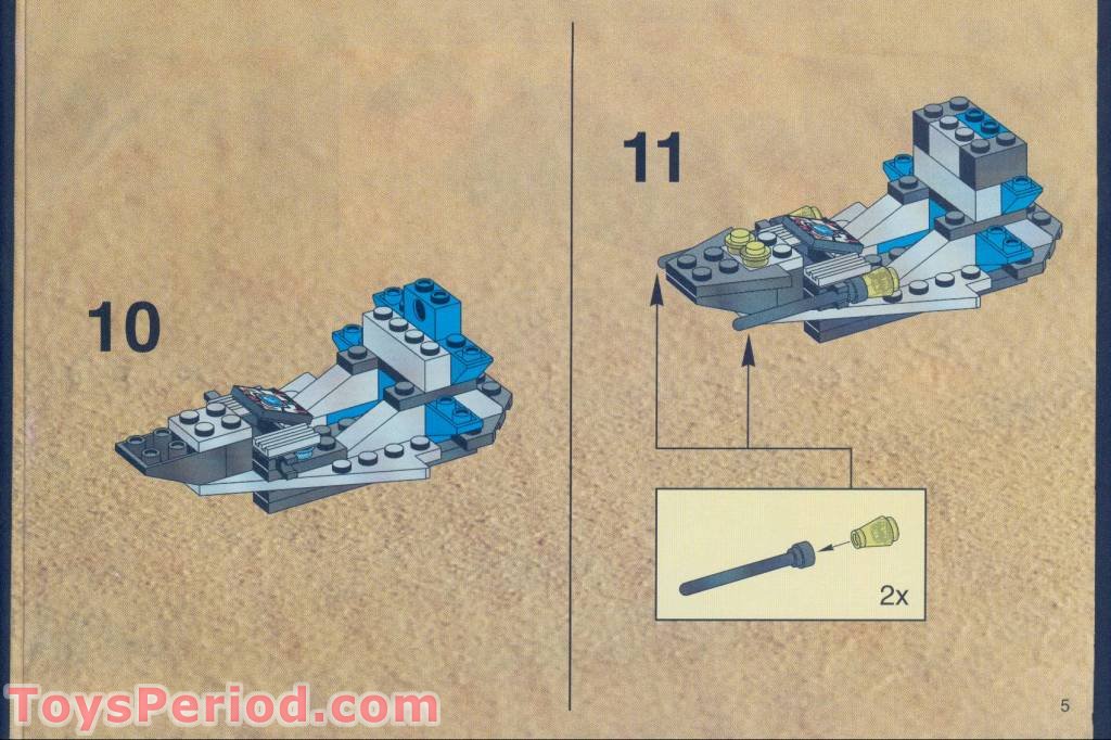 LEGO 1787 Crater Cruiser Instructions and Parts List