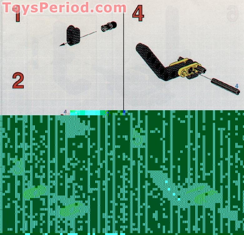 LEGO 2854 Bungee Chopper Instructions and Parts List