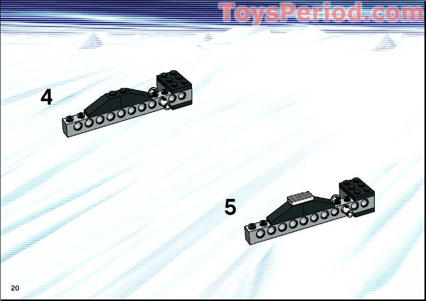 LEGO 4744 Tundra Tracker Instructions and Parts List