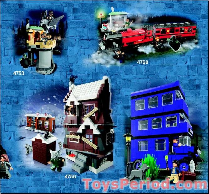 LEGO 4754 Hagrid's Hut (2nd Edition) Instructions and Parts List