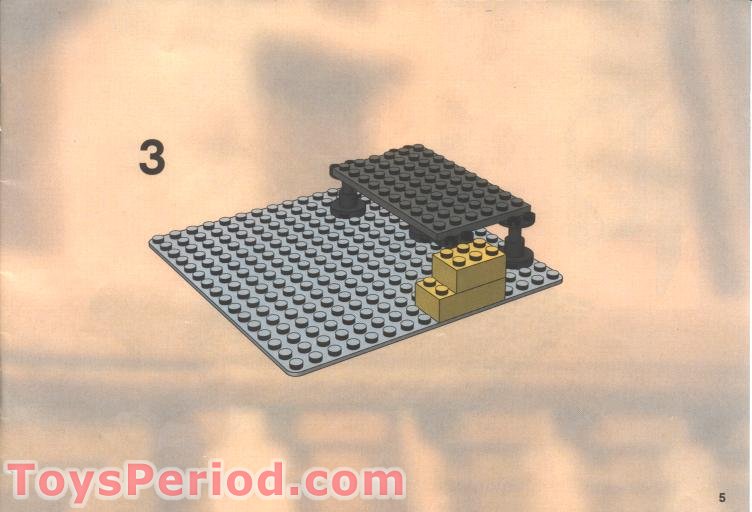 LEGO 4851 The Origins Instructions and Parts List