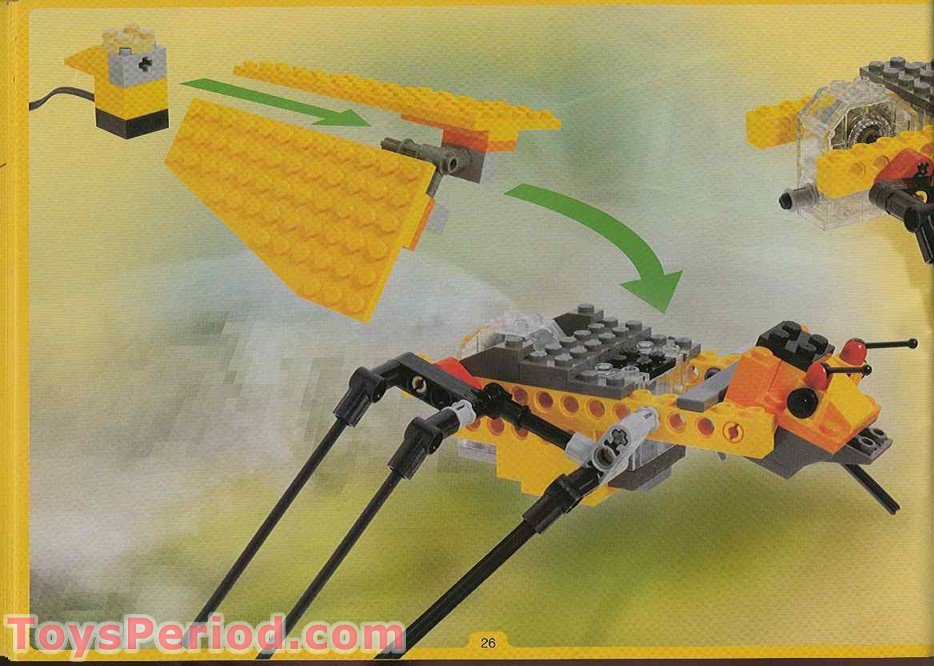 LEGO 4094 Motor Movers Instructions and Parts List
