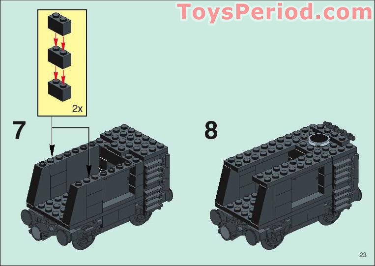 LEGO 4534 LEGO Express Instructions and Parts List