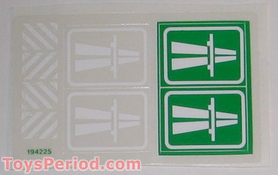 LEGO 6653 Highway Maintenance Truck Instructions and Parts List