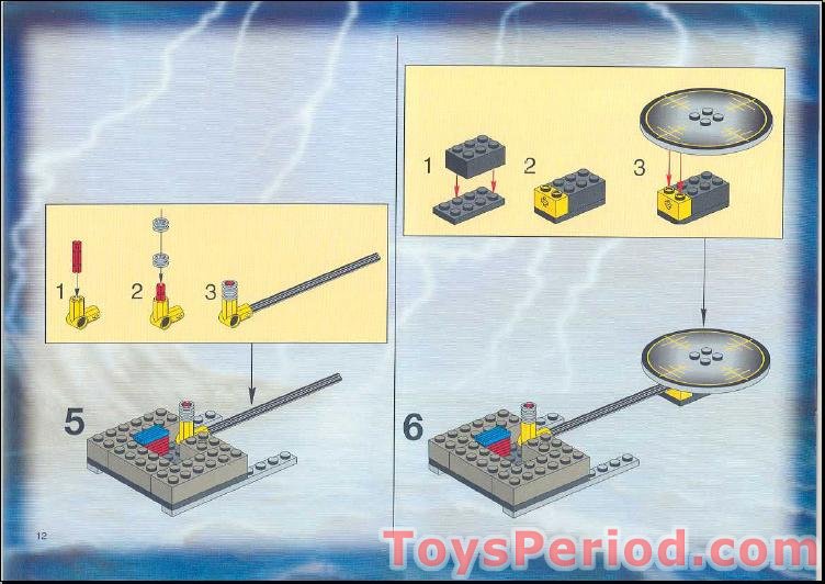 LEGO 6775 Alpha Team Bomb Squad Instructions and Parts List