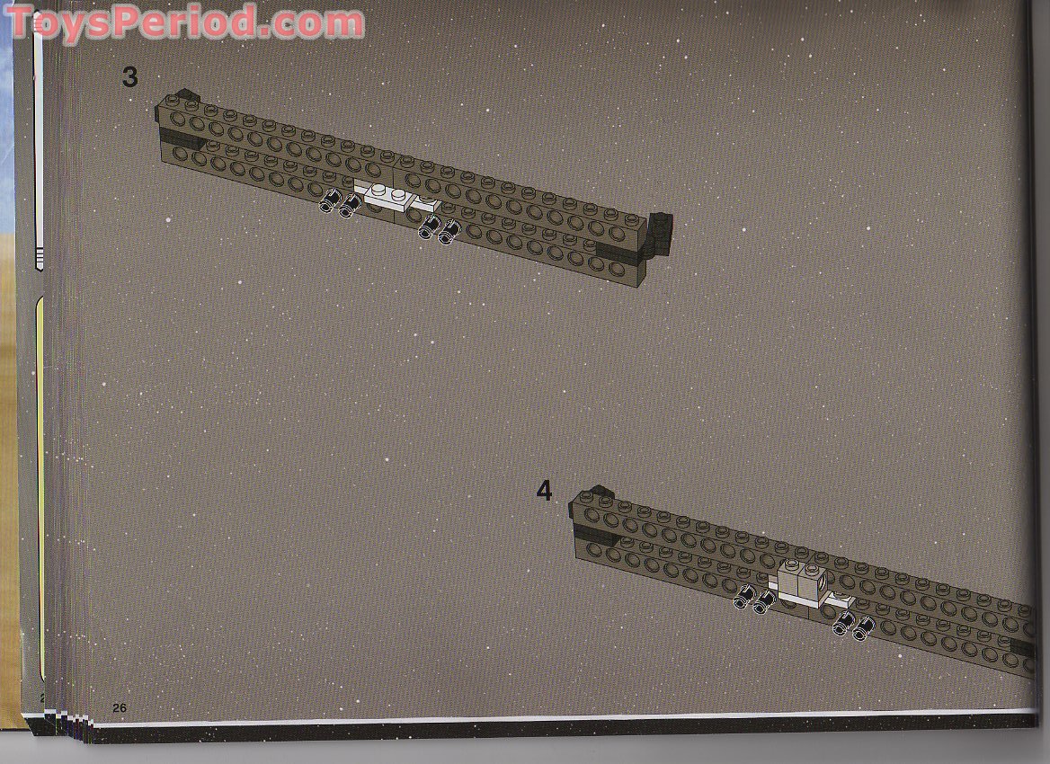 LEGO 6211 Imperial Star Destroyer Instructions and Parts List