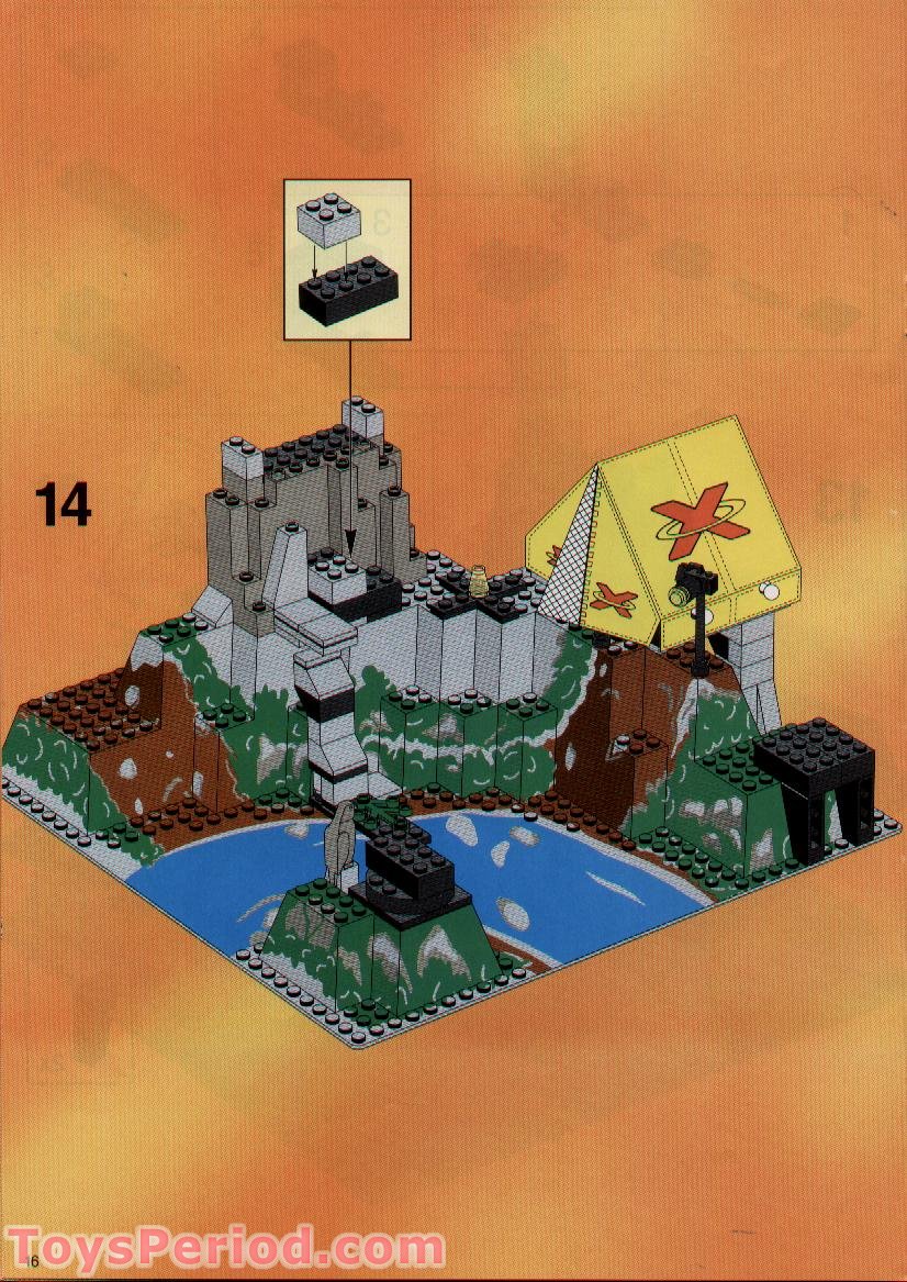 LEGO 6584 Extreme Team Challenge Instructions and Parts List