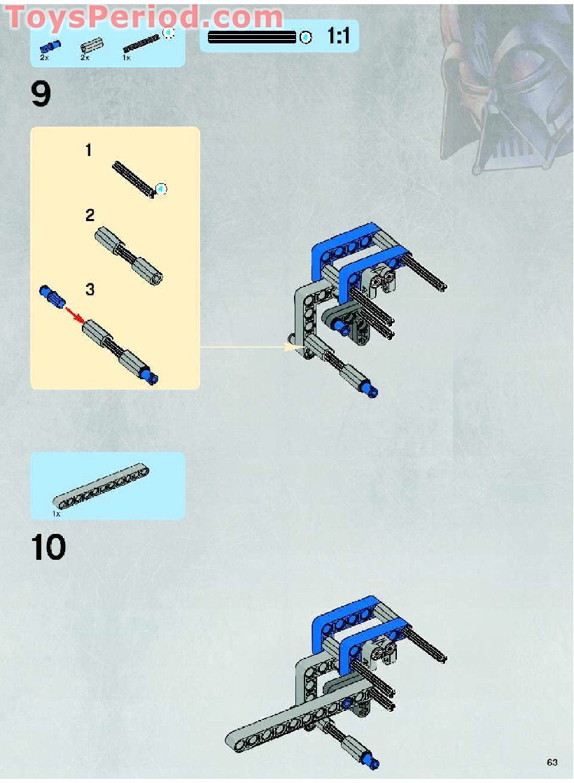 LEGO 7680 The Twilight Instructions and Parts List