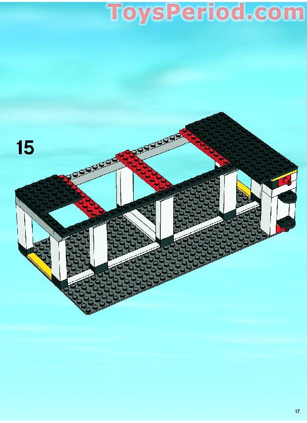 LEGO 7744 Police Headquarters Instructions and Parts List