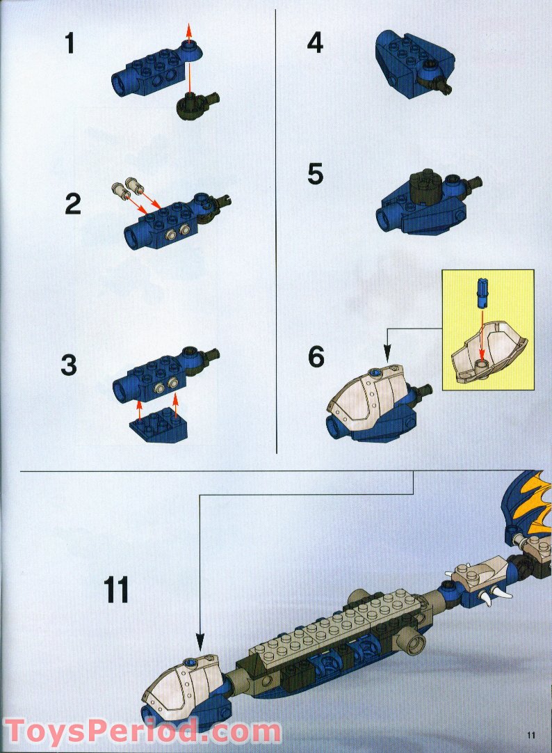 LEGO 7021 Viking Double Catapult Versus Armored Ofnir Dragon ...