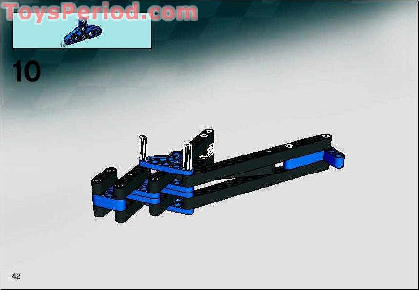 LEGO 8646 Speed Slammer Bike Instructions and Parts List