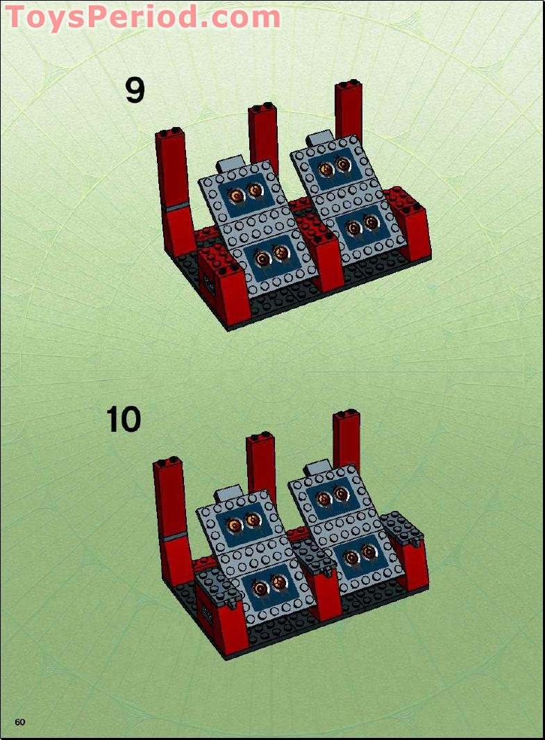LEGO 8759 Battle of Metru Nui Instructions and Parts List