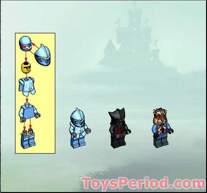 LEGO 8779 The Grand Tournament Instructions and Parts List