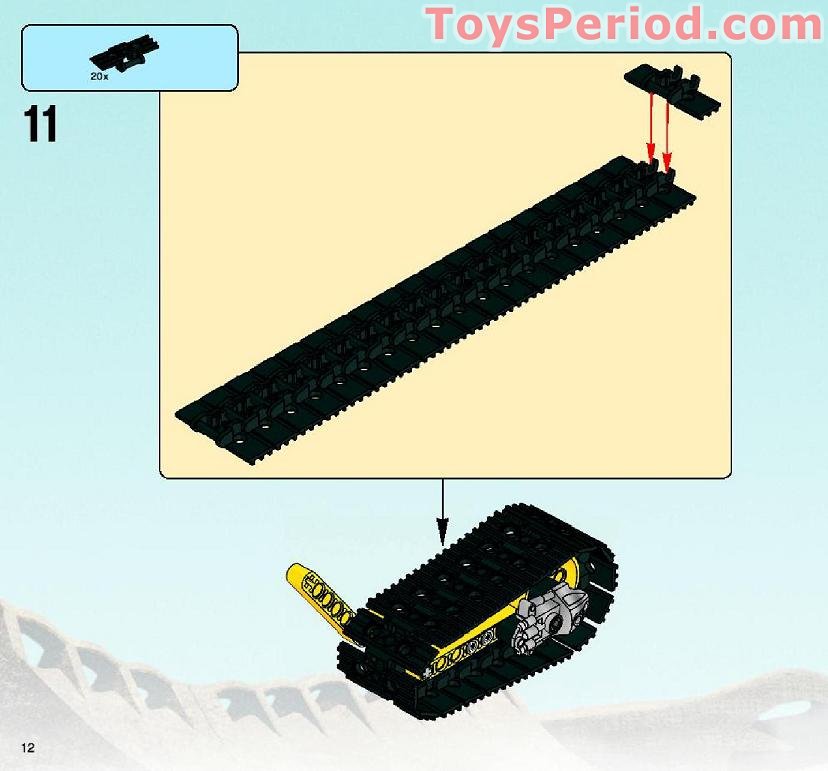 LEGO 8992 Cendox V1 Instructions and Parts List