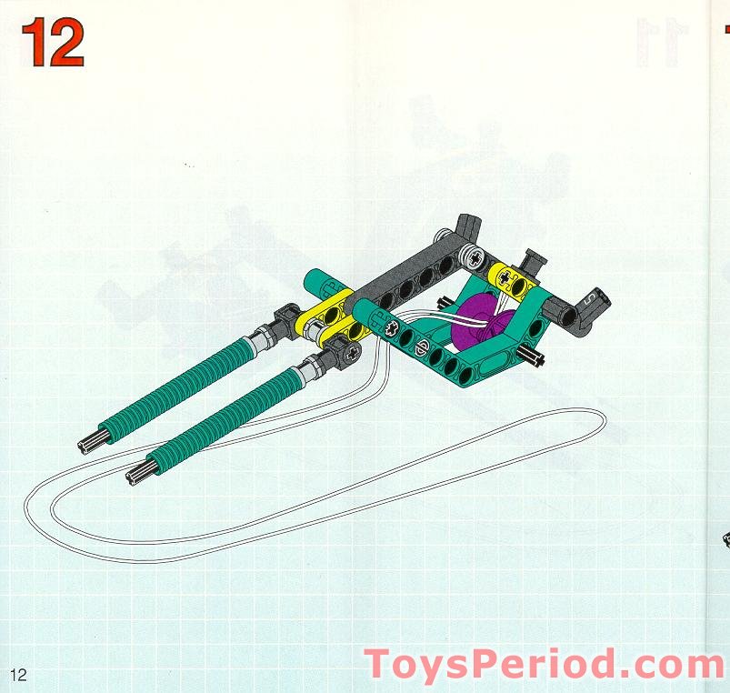 LEGO 8202 Bungee Chopper Instructions and Parts List