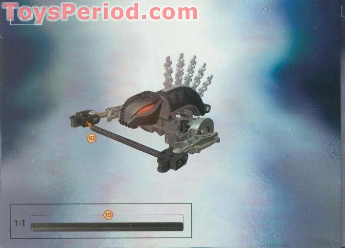 LEGO 8591-1 Vorahk Instructions and Parts List