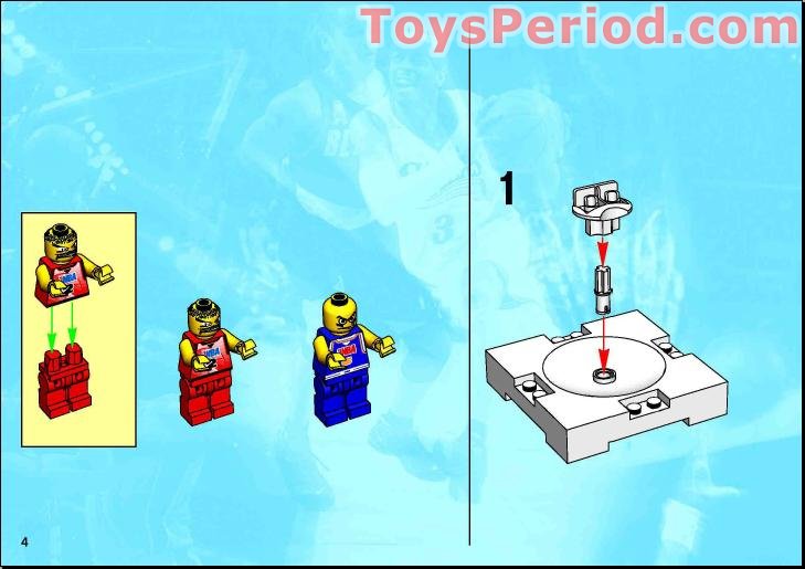 LEGO 3429 Ultimate Defense Instructions and Parts List