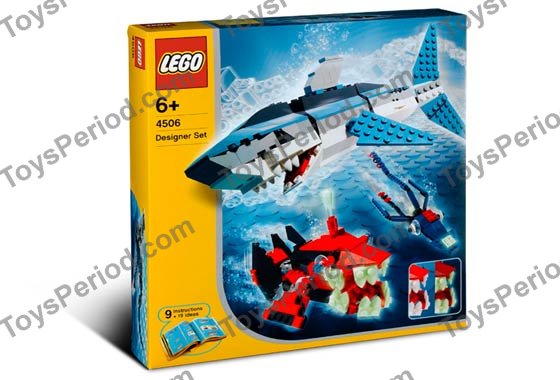 LEGO 4506 Deep Sea Predators Instructions and Parts List