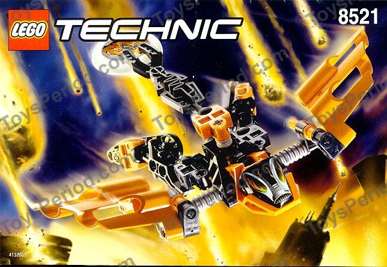 LEGO 8521 Flare Slizer Instructions and Parts List