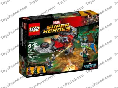 LEGO 76079 Ravager Attack Set Parts List