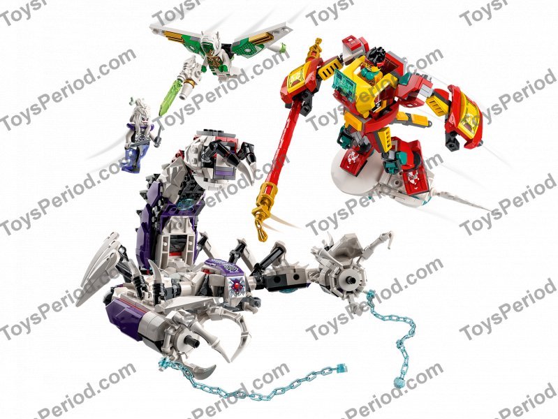 LEGO 80028 The Bone Demon Set Parts List