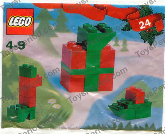 LEGO 4524-25 Advent Calendar 2002, Creator (Day 24) Present Set Parts List