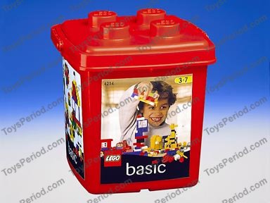 LEGO 4214 Medium Bucket Instructions and Parts List