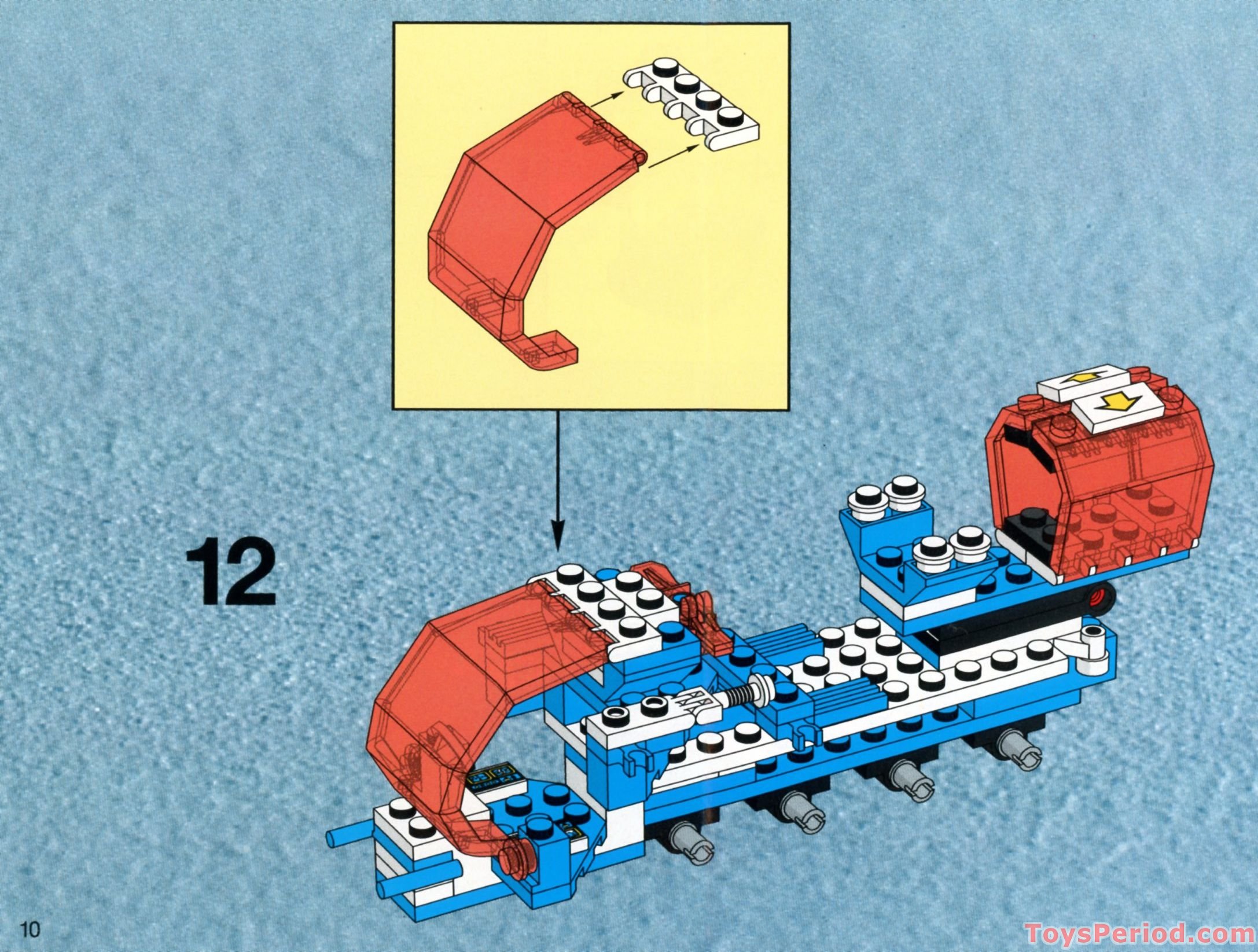 LEGO 6898 Ice-Sat V Instructions and Parts List