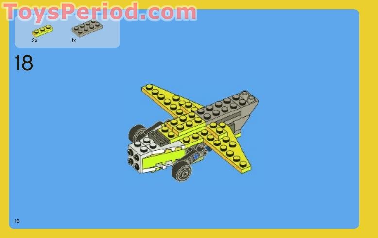 LEGO 6912 Super Soarer Instructions and Parts List