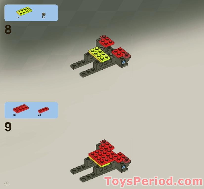 LEGO 8898 Wreckage Road Instructions and Parts List