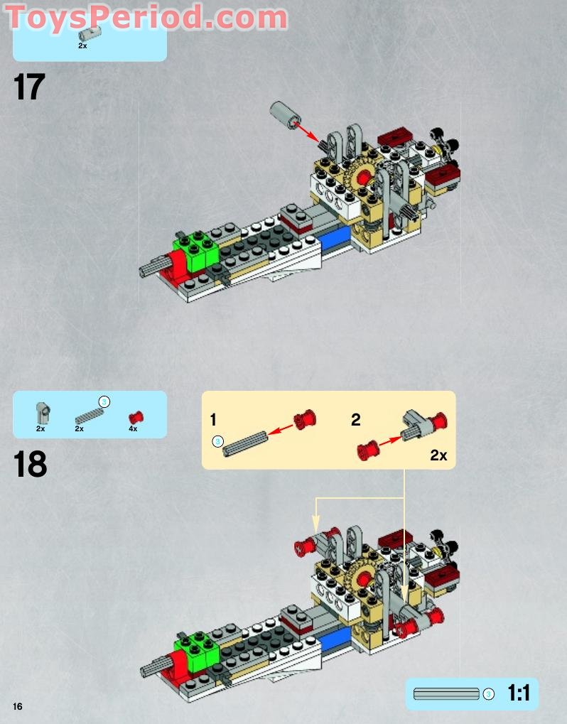 LEGO 9493 X-wing Starfighter Instructions and Parts List