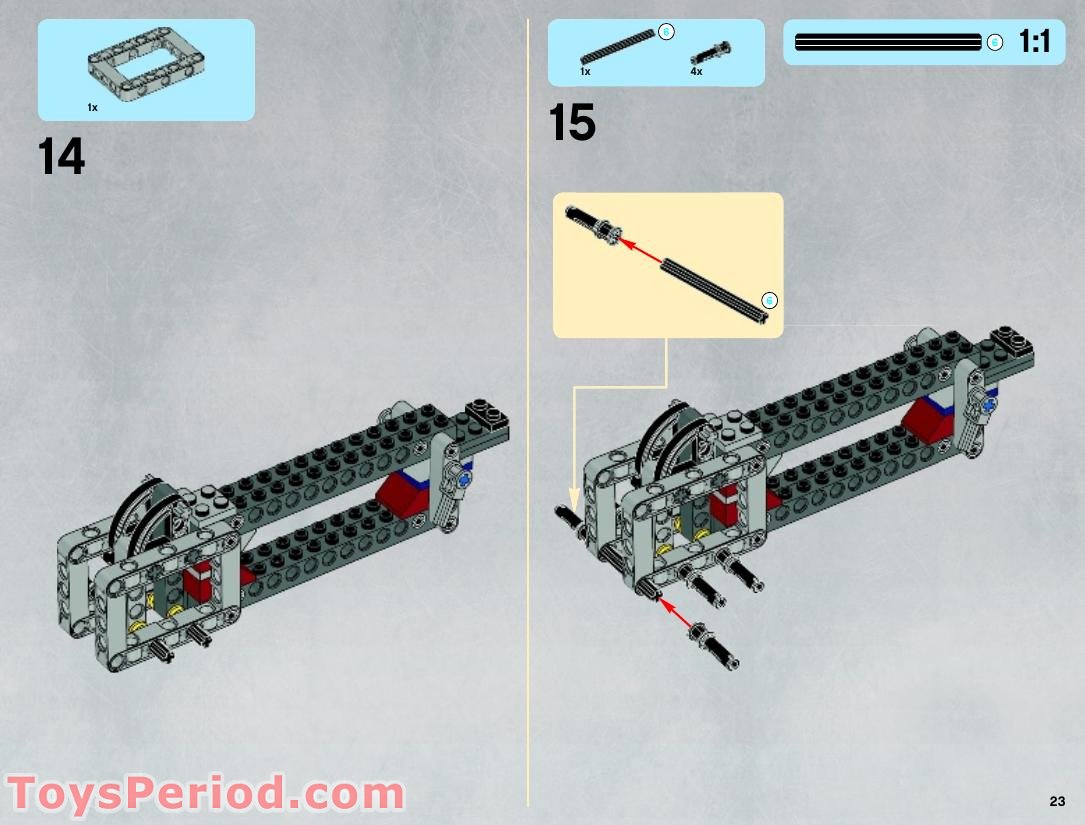 LEGO 9515 The Malevolence Instructions and Parts List