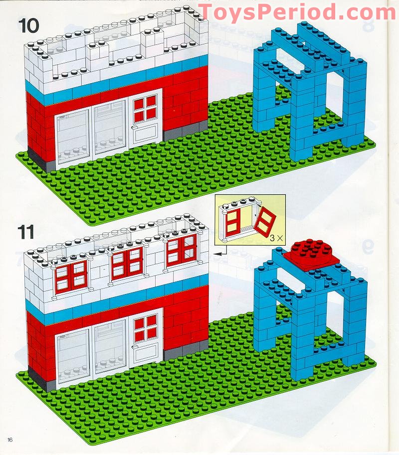 LEGO 565-2 Build-N-Store Chest, 5 Plus Instructions and Parts List