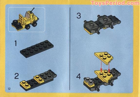 LEGO 4915 Mini Construction Instructions and Parts List